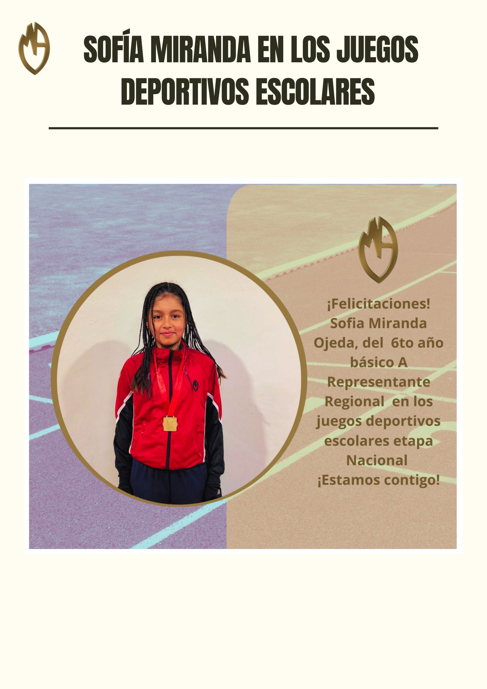 Antonella Sofía Miranda Ojeda Representará a Nuestro Liceo y a la ...